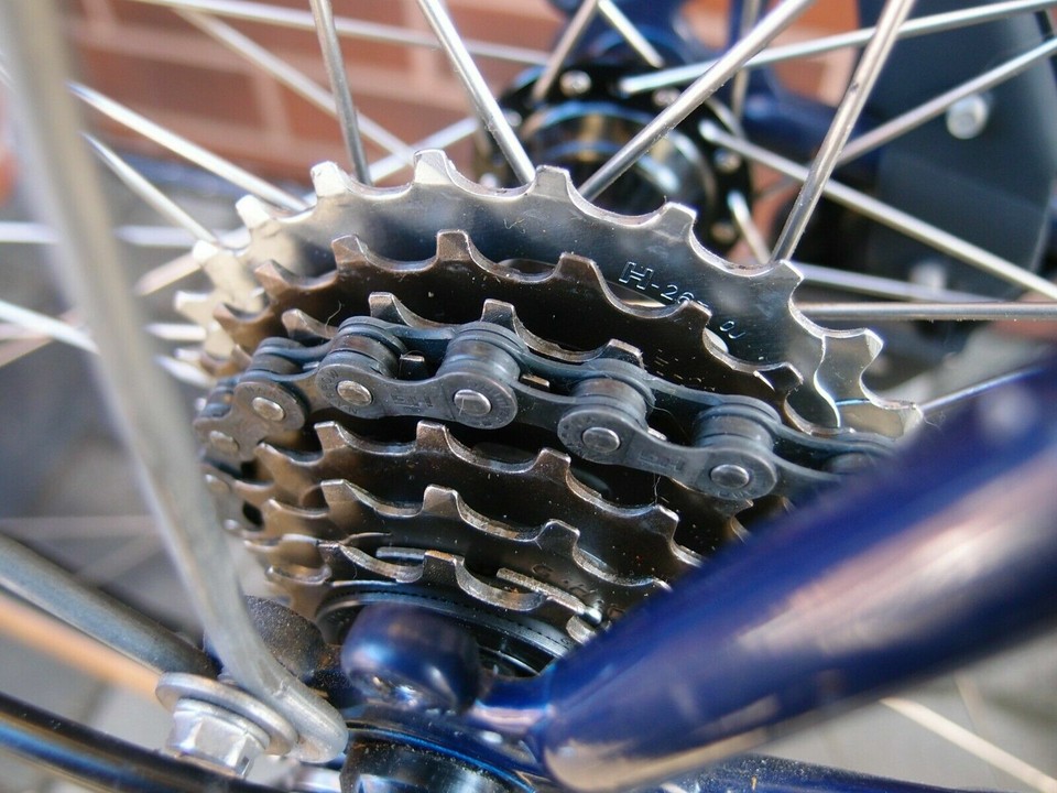 road touring bike Schauff 57 cm 25CrMo4 Alesa Belgium Shimano Deore LX ...
