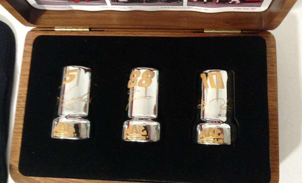 Mac Tools 1/2" Drive 24k Gold 3 pc Racing Socket Set Limited Edition ...