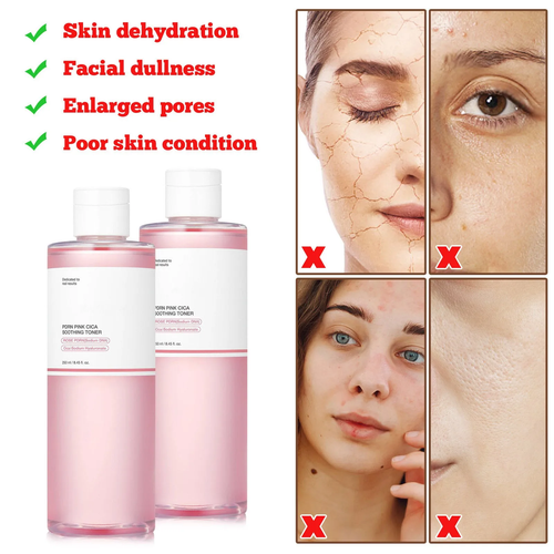 pink peptide toner - glow boosting, soothing, calming, uneven skin tone ...