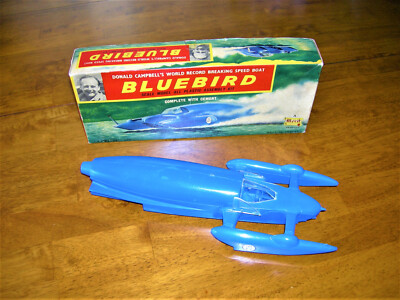 Merit 1/35th Scale Plastic Model Donald Campbell's Bluebird K7 Jet Boat ...