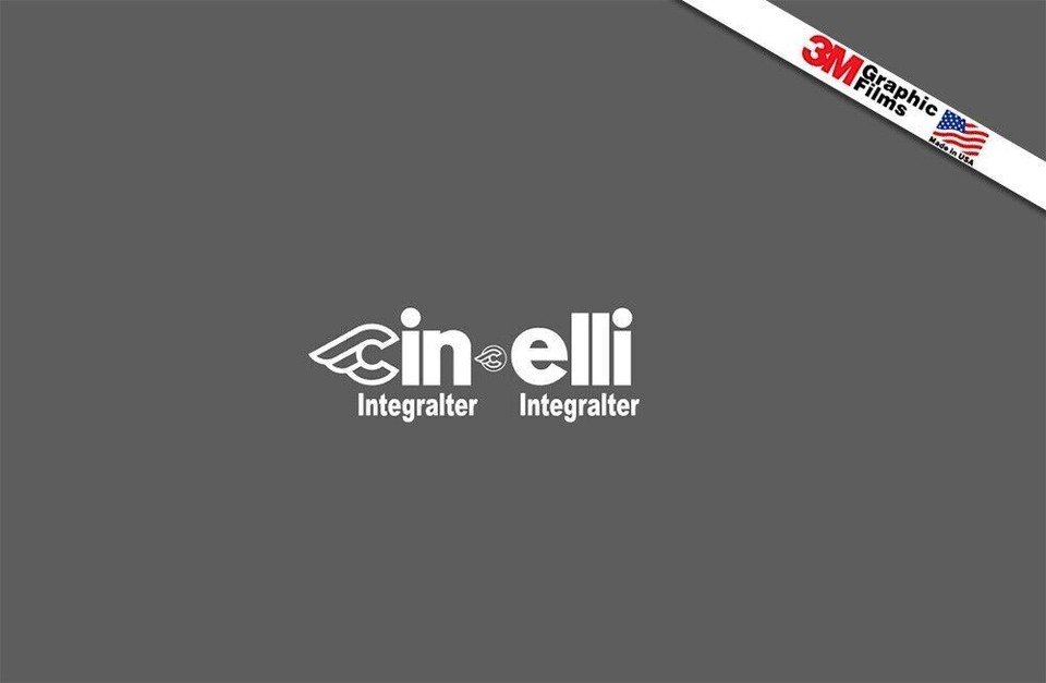 Cinelli Integralter manubrio stem decal set adesivi adesivi autocollant ...