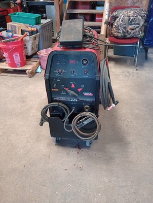 Lincoln Precision TIG 225 Ready-Pak w/ Cart K2535-2 &Stinger,Torch ...