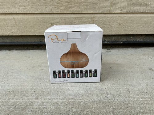 Pure Daily Care Aromatherapy Bundle Ultra Sonic Diffuser + 10 Pure ...
