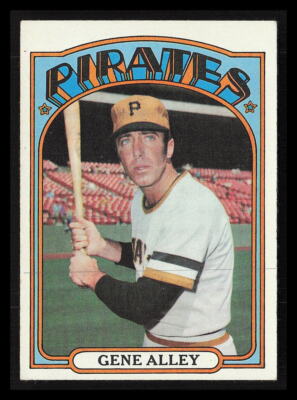 Gene Alley 1972 Topps #286 Pittsburgh Pirates | eBay