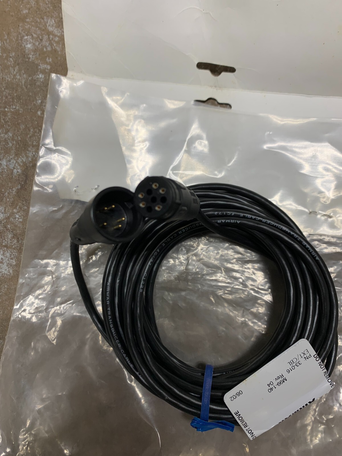 Raymarine Raytheon L750 Fishfinder 15' Transducer Extension Cable ...