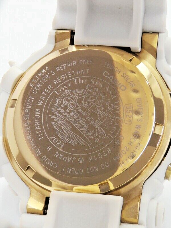 CASIO G SHOCK FROGMAN GW 8201K 7JR ICERC 2024 White Gold Japan Limited ...