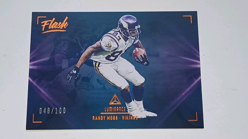 2020-LUMINANCE-RANDY MOSS FLASH ORANGE/100 & LIGHTSPEED ORANGE/100 ...