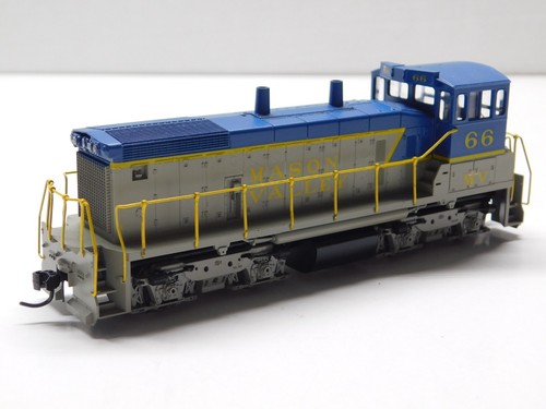 HO SCALE MASON VALLEY POWERED DIESEL LOCOMOTIVE MODEL TRAIN MV #66 w ...