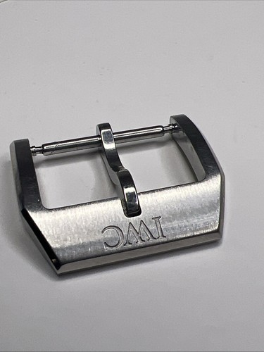 Authentic IWC 18mm Stainless Steel Tang Buckle Clasp OEM | eBay