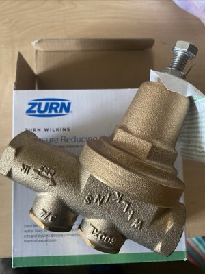 Zurn 34-600XL Water Pressure Reducing Valve 3/4" Single Union | eBay