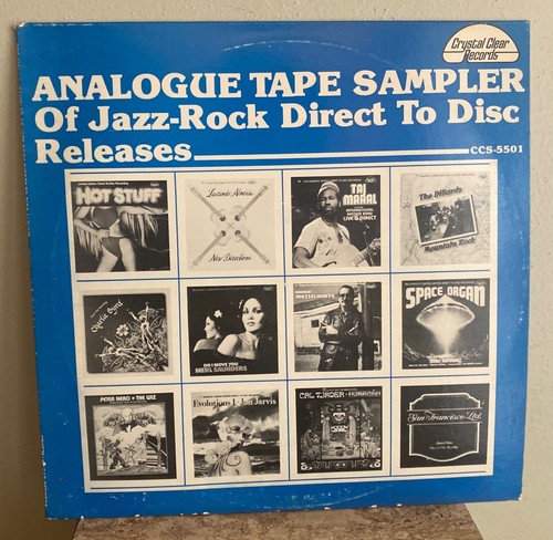ANALOGUE TAPE SAMPLER JAZZ ROCK DIRECT TO DISC RELEASES CRYSTAL CLEAR ...