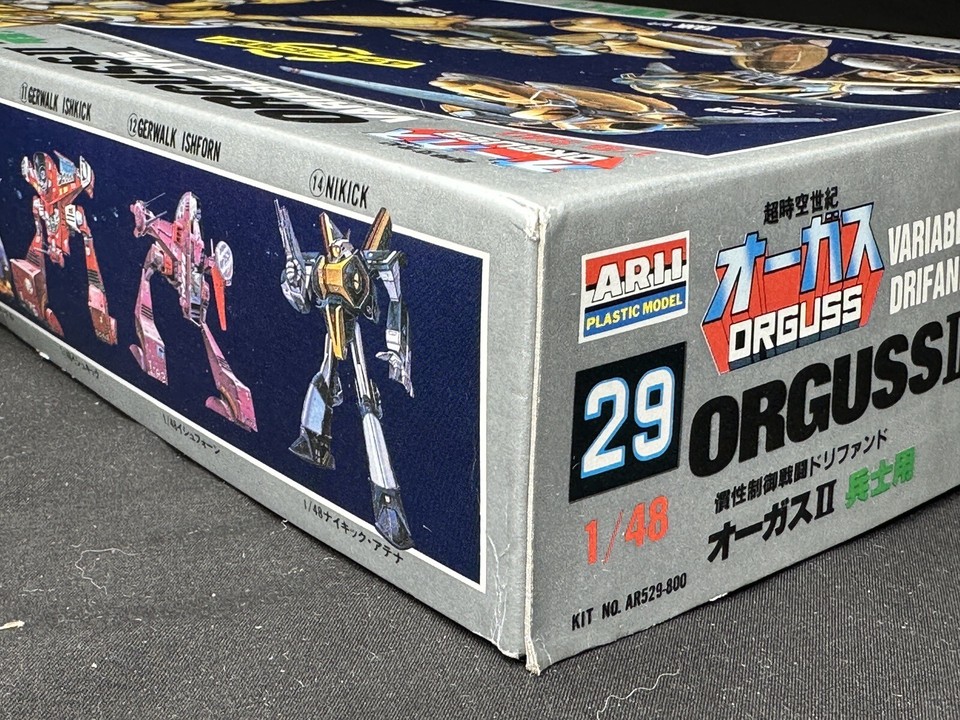 Orguss II Variable to 4 Type 1/48 Model Kit Macross Robotech SEALED | eBay