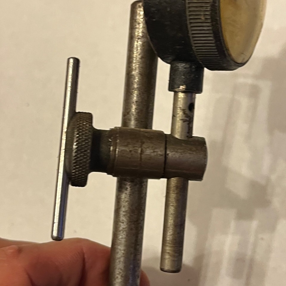 Starrett 645 Dial Indicator with Starrett 657 Magnetic Base | eBay