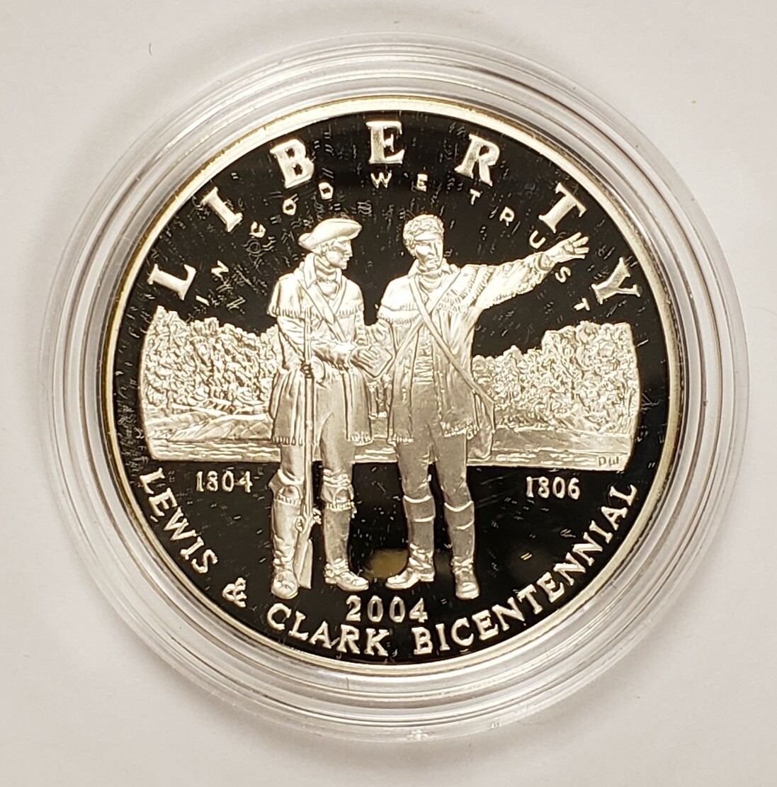 2004 $1 Lewis & Clark Silver Coin Pouch Set - Sadie Peone Montana ...