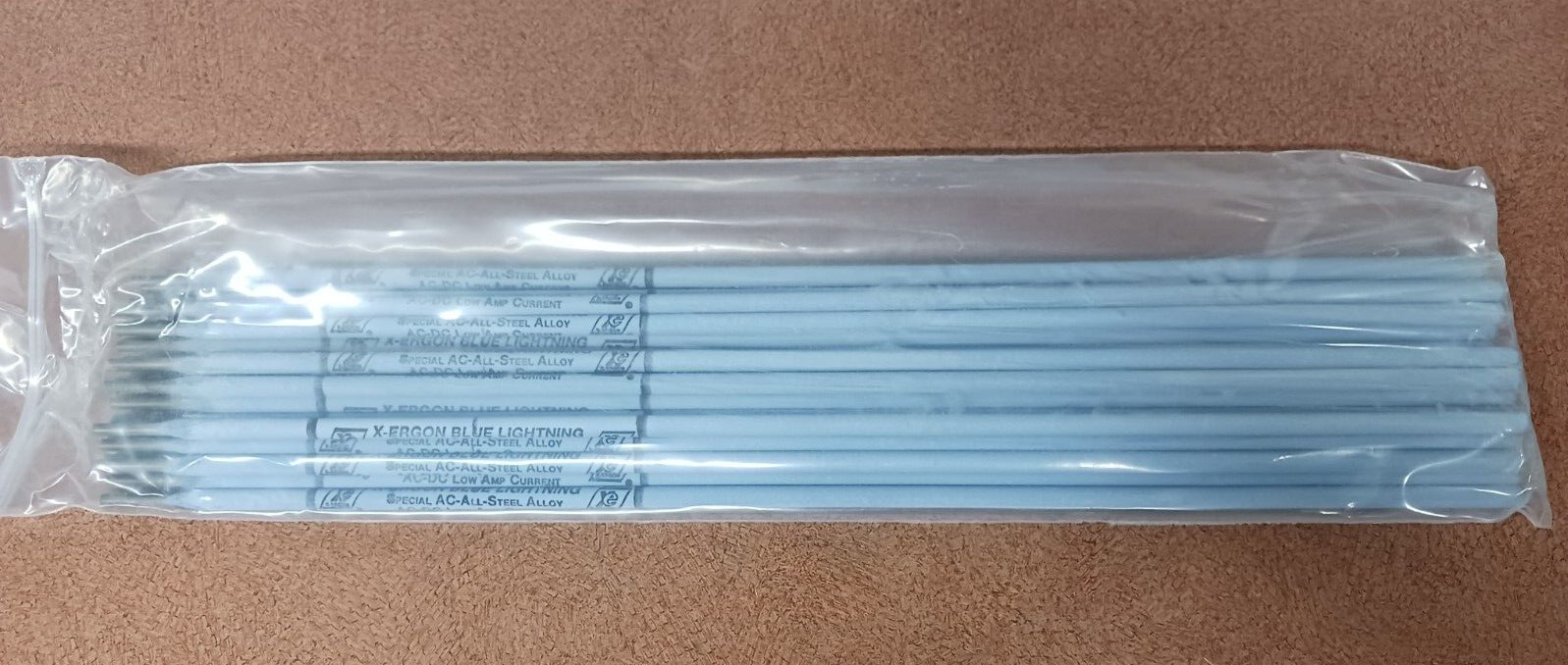 X-Ergon Blue Lightning EG10094002 1/8" x 14" Stick Welding Electrodes ...