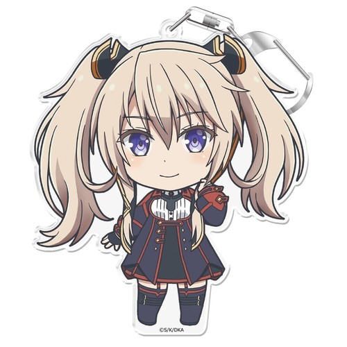 NEW The Misfit of Demon King Academy Sasha Key Holder w/Stand Official ...