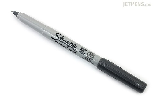 Sharpie Slate Grey Permanent Marker Ultra Fine Point Tip 1769172 New | eBay