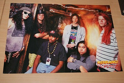 MORDRED thrash metal band large size A3 original magazine glossy ART ...