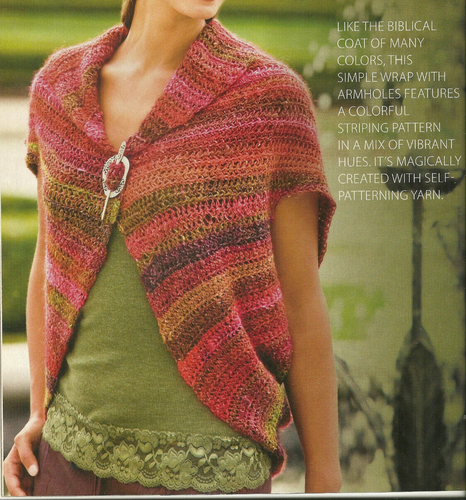 Joseph Wrap/Shawl Crochet PATTERN INSTRUCTIONS W/armholes | eBay