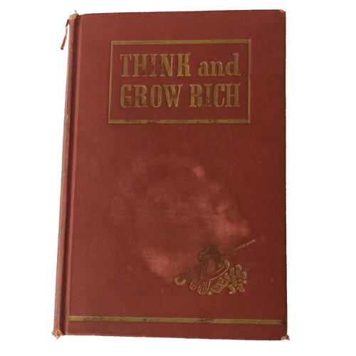 THINK AND GROW RICH 1945 ED RALSTON SOCIETY 1946 PRINTING NAPOLEON HILL ...