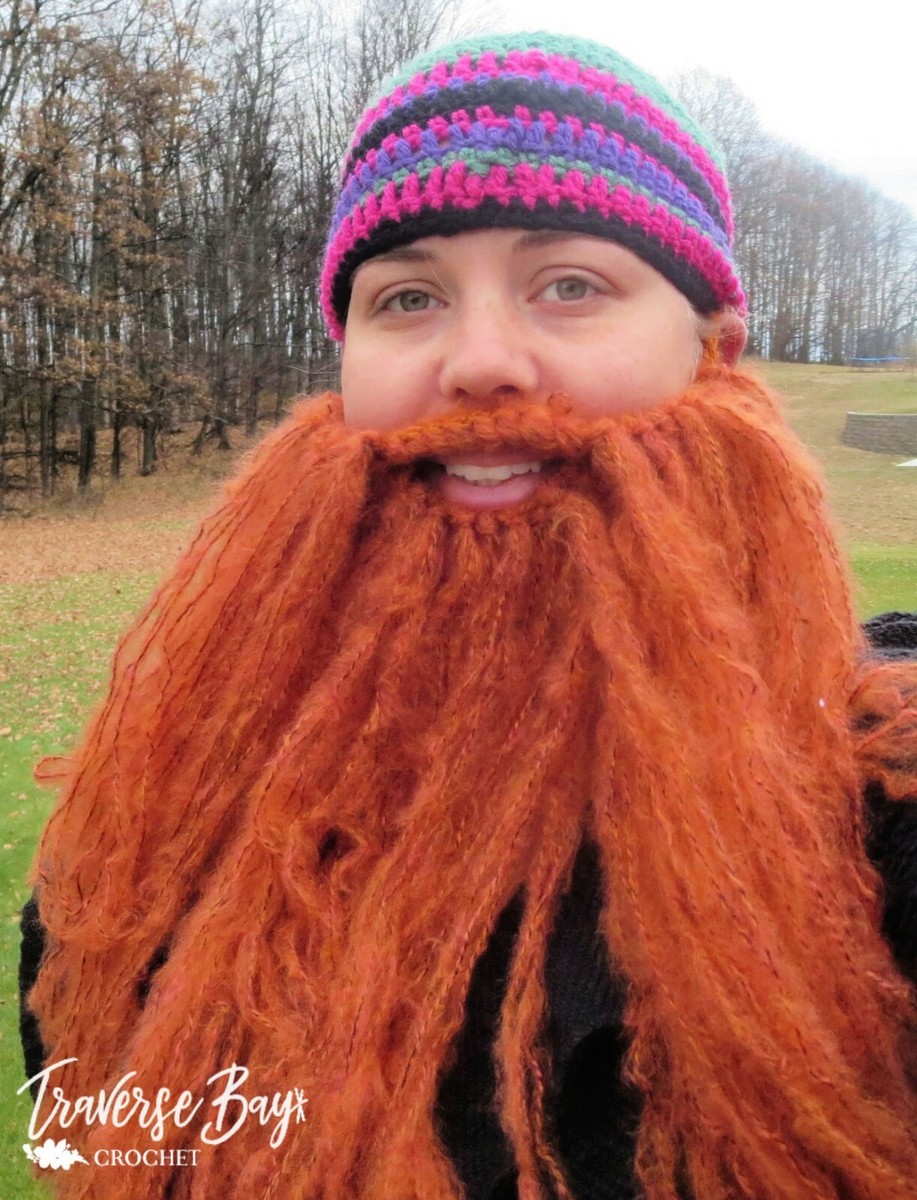Knitting Pattern Beard Hat