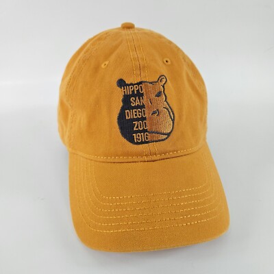 San Diego Zoo Hat Hippo Logo Baseball Cap Strapback Adjustable Dad Cap ...