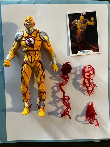 DC Multiverse REVERSE-FLASH Injustice 2 Action Figure LOOSE MCFARLANE ...