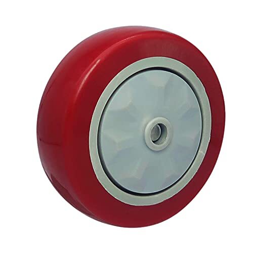 Push Cart Wheels 4 Inch Heavy Duty Pvc Pltae Casters Cart Wheel ...