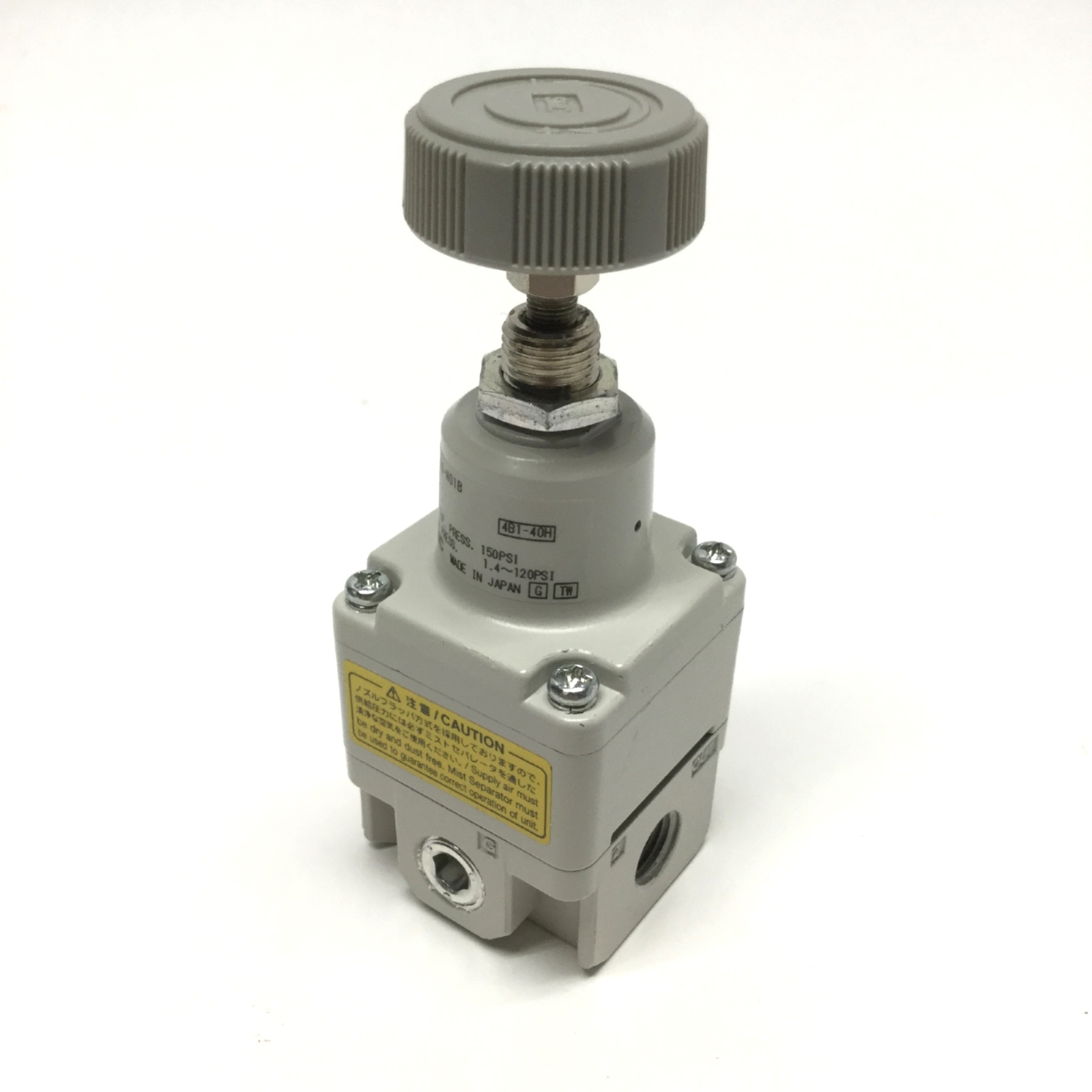 SMC IR1020-N01B Precision Regulator, 1.4 ~120psi Set Pressure, 1/8" NPT ...