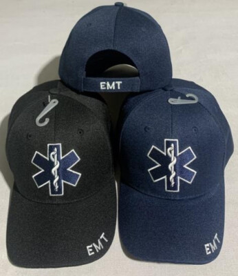 EMT Embroidery (BLUE) Baseball Hat Free Shipping Cap Nurse Medical | eBay