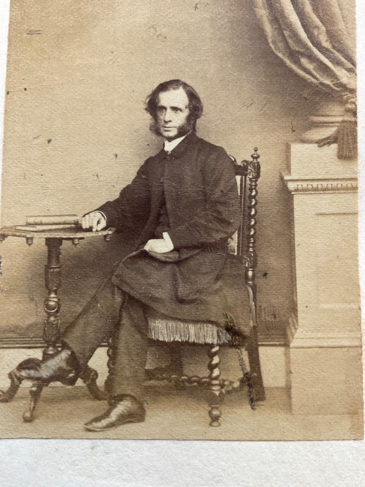 Portrait Man Antique CDV Cabinet Card Photo by Messrs Day 14 Piccadilly ...