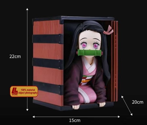 Anime Demon Slayer BOX Kamado Nezuko 22CM PVC Cute Action Figure Toy ...