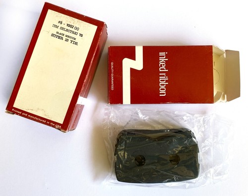 Lot of 3 Vintage NOS IBM Selectric 72 Typewriter Fabric Ribbons USA | eBay