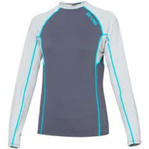 Bare Exposure Suit Long Sleeve Sun-Guard Scuba Diving Surfing Grey ...