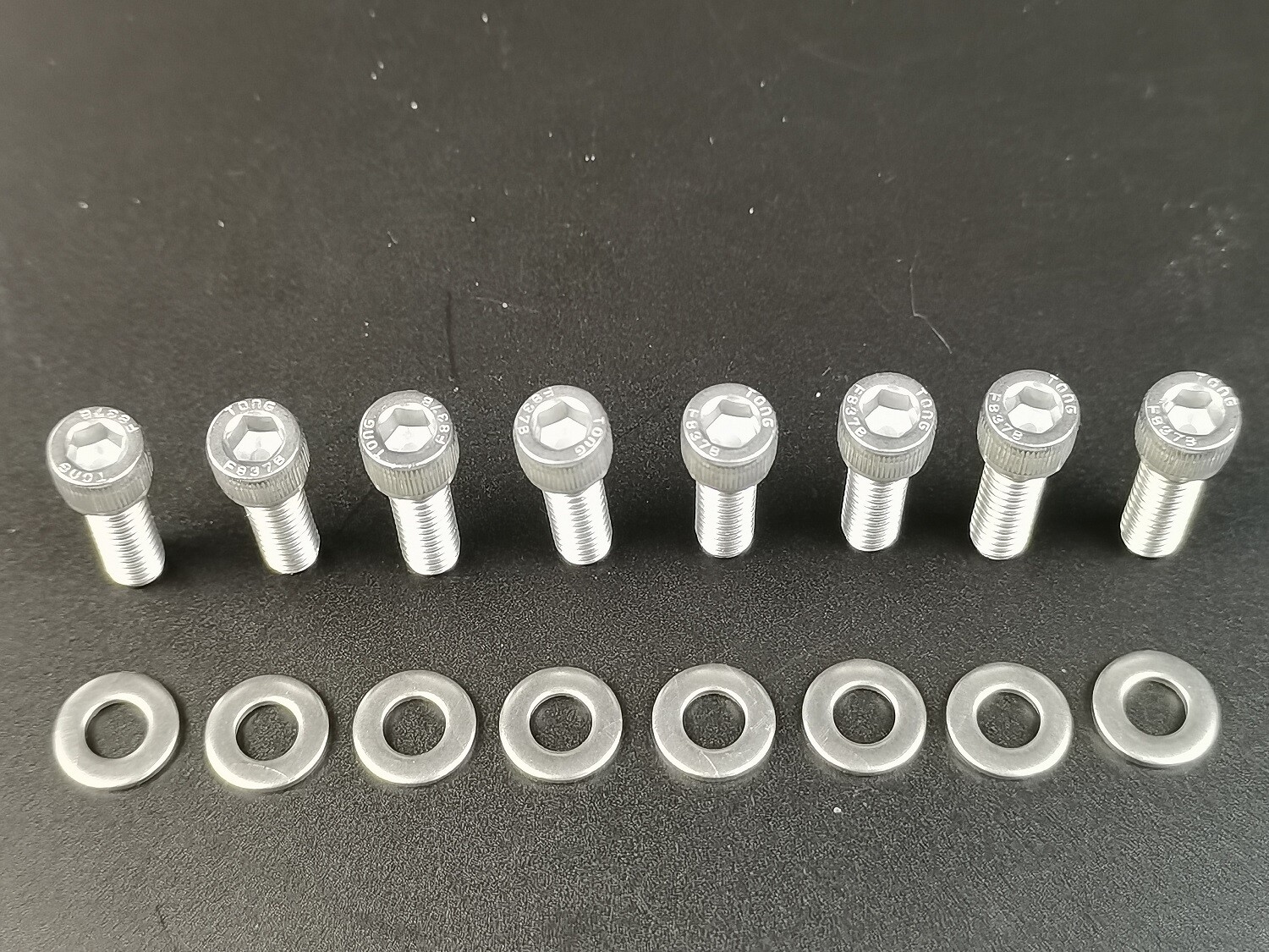 VALVE COVER BOLTS STAINLESS STEEL KIT SBC SMALL BLOCK CHEVY 283 327 350 ...