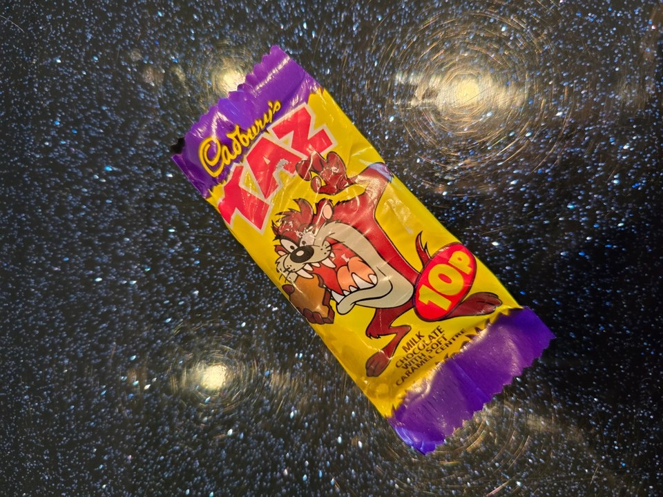 Cadburys 90's Taz chocolate bar. | eBay UK