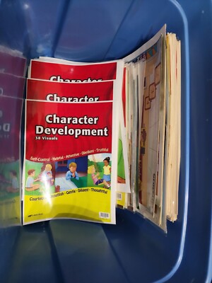 Abeka Book Character Development Visuals Homeschool Classroom Mixed Lot ...