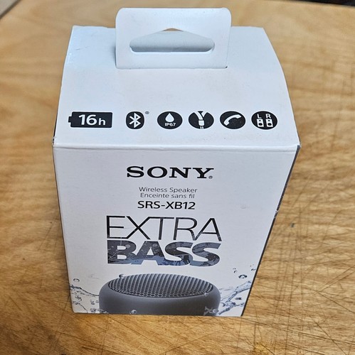 SONY Bluetooth Speaker-SRS-XB12 WaterProof, DustProof EXTRA BASS *FREE ...