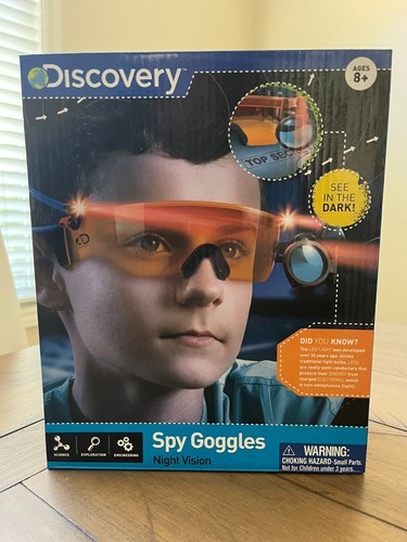 DISCOVERY Spy Goggles Night Vision 8+ SEE IN THE DARK! Brand New | eBay