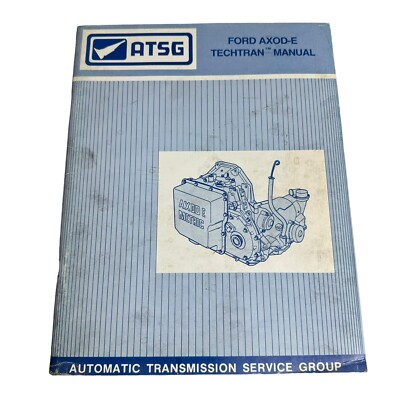 ATSG Ford AXOD-E Techtran Manual | eBay