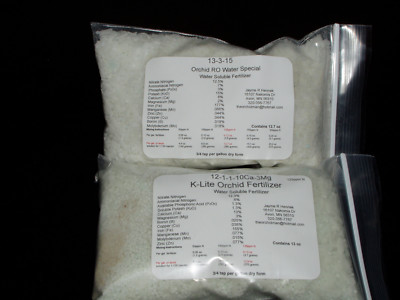 MSU Orchid RO Fertilizer GREENCARE 12.7oz and MSU K-Lite Orchid ...