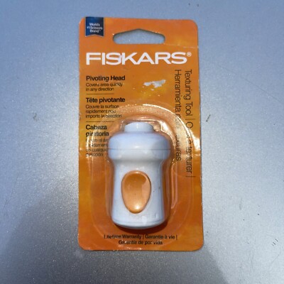NEW Fiskars Texturing Tool Crafting Reduces Finger Strain New Sealed | eBay