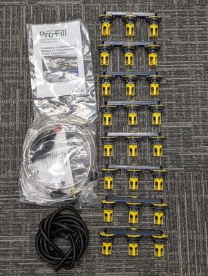 Flow-Rite Pro-Fill battery watering system for 48v Trojan batteries 8 X ...