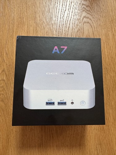 Geekom A7 Mini PC AMD Ryzen 9 7940HS Mini Desktop Computer New in Box ...