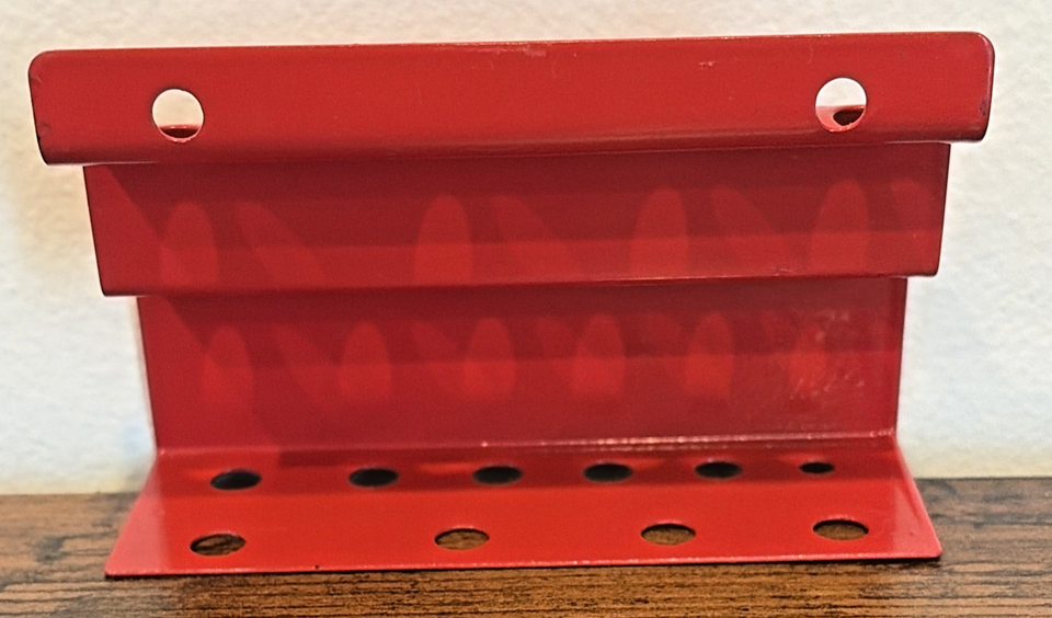 Craftsman Wall Mount Metal Spade Bit/Screwdriver/Tool Holder Organizer ...