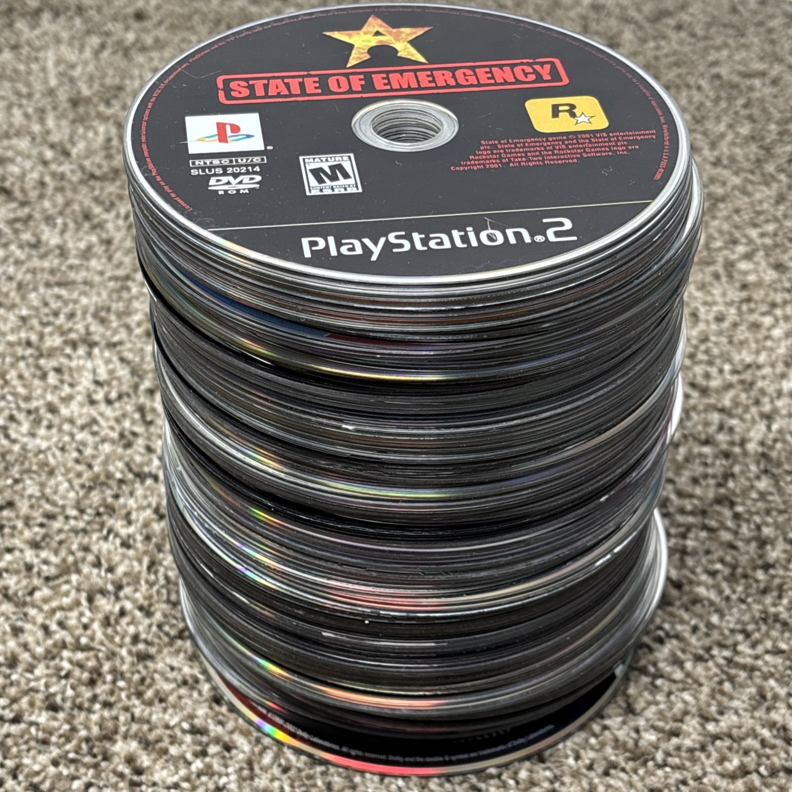 Disc Only Video Game Lot Of 100 Games UNTESTED Disc Only | eBay