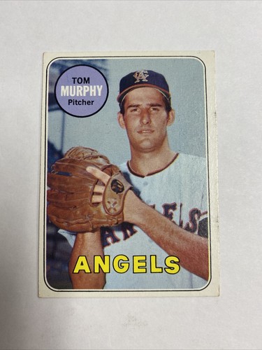 1969 Topps Baseball Tom Murphy California Angels Card #474 | eBay