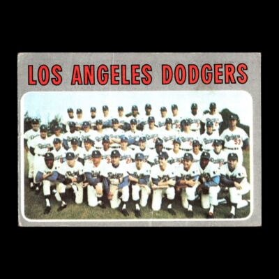 Team Photo 1970 Topps Los Angeles Dodgers #411 Nice! 3 | eBay