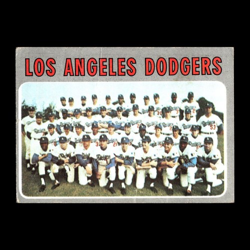 Team Photo 1970 Topps Los Angeles Dodgers #411 Nice! 3 | eBay