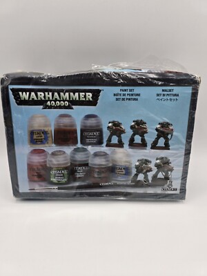 Warhammer 40k Paint Set Dark Angels Sealed New In Packaging - Retired ...